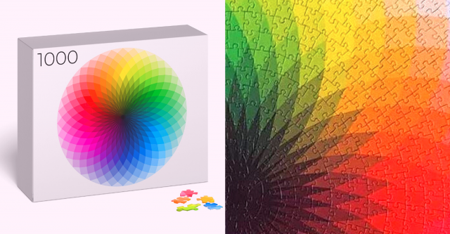 1,000 Piece Color Wheel Jigsaw Called ‘Most Beautiful in the World ...
