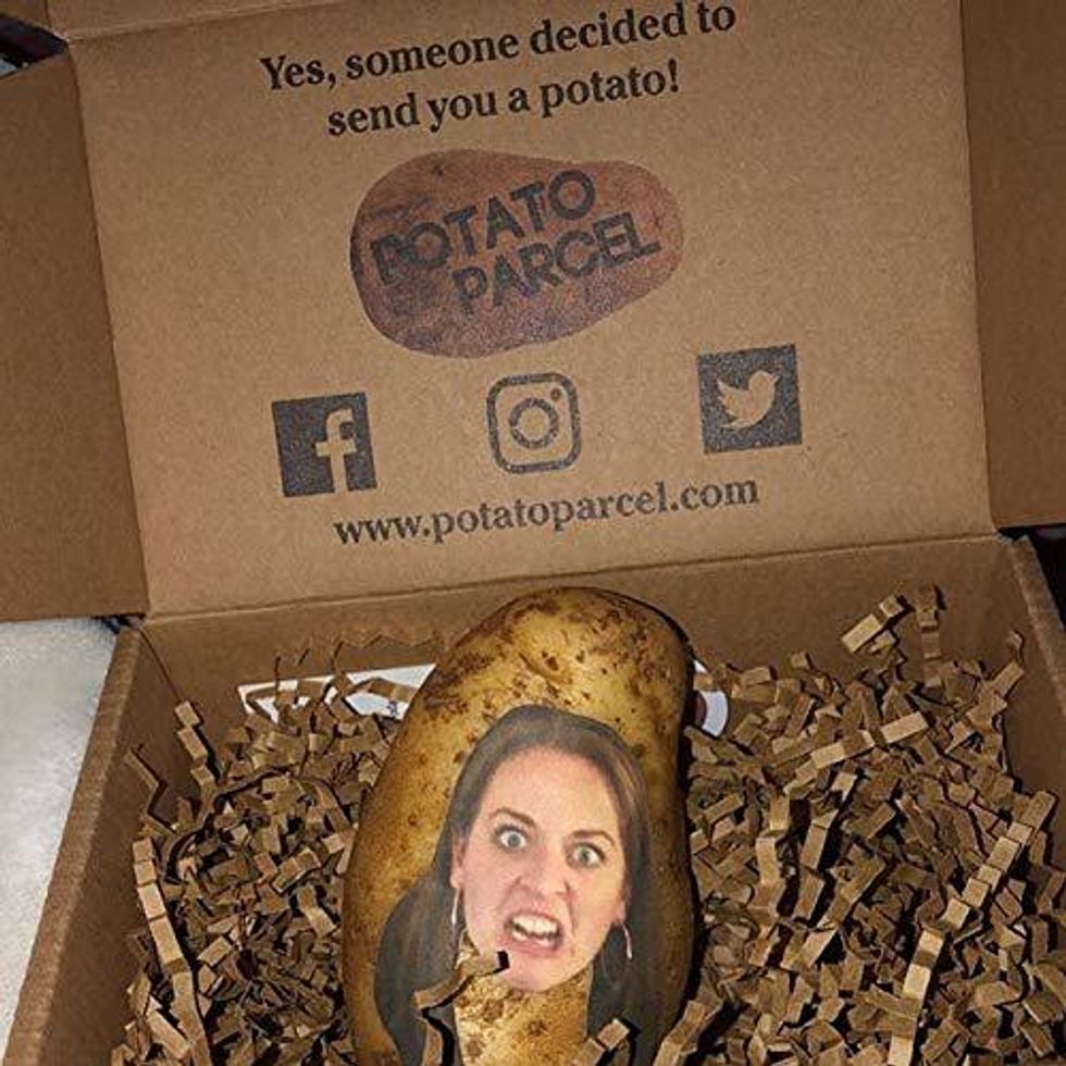You Can Finally Buy a Potato With Your Face Printed on It - 22 Words