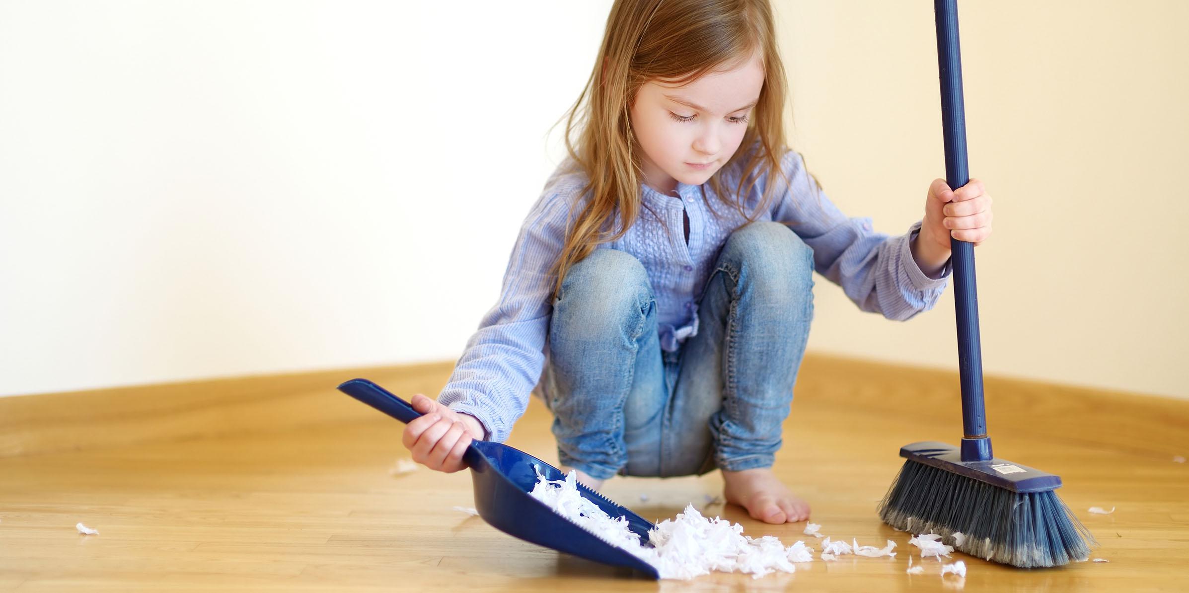 Kids' 'Dust! Sweep! Mop!' Set Encourages Children To Clean Up After ...