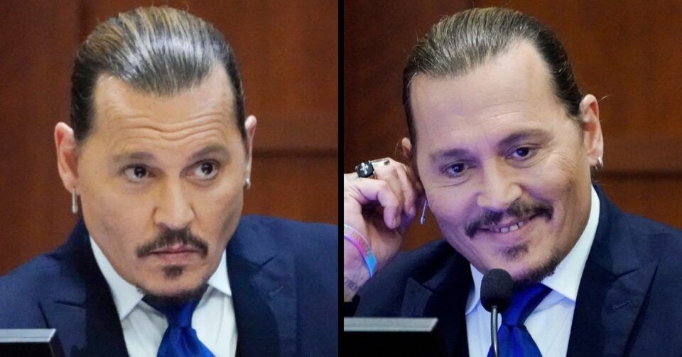 Johnny Depp Appeared to Laugh as Amber Heard’s Lawyer Objects to his ...