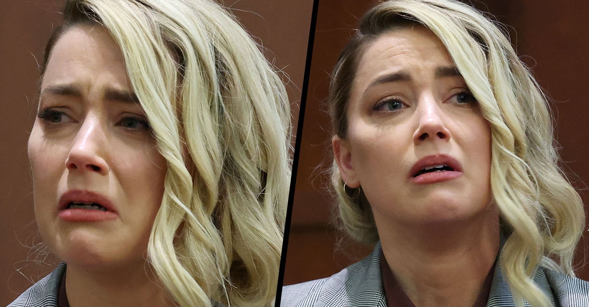 Amber Heard Breaks Down in Tears on Stand