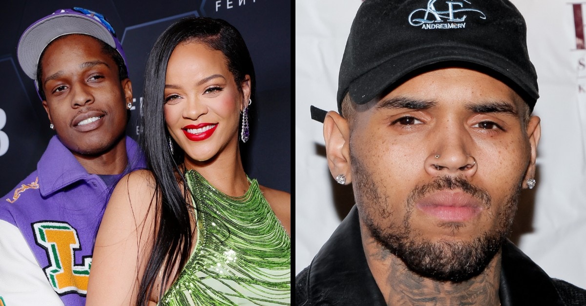 A Ap Rocky Calls Out Chris Brown For Beating Rihanna In New Song