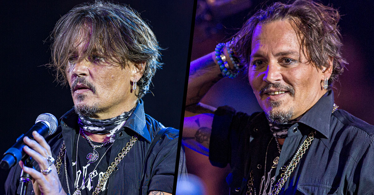Johnny Depp Returns to Stage For Second Night Surprise Performance