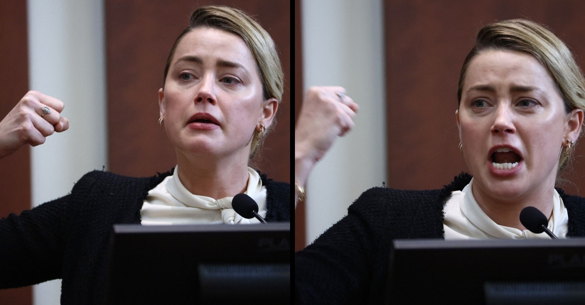 Amber Heard Admits to Hitting Johnny Depp