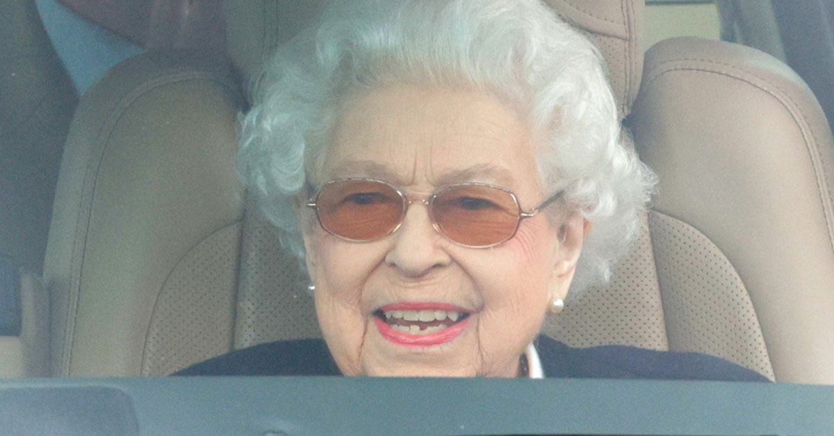 Queen Elizabeth Smiles as She Arrives at Royal Windsor Horse Show