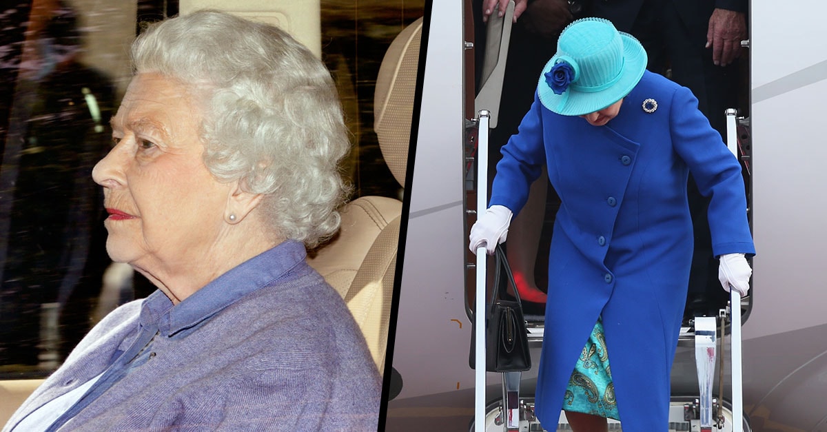 Queen's Private Jet Forced To Abort Landing After Thunder and Lightning