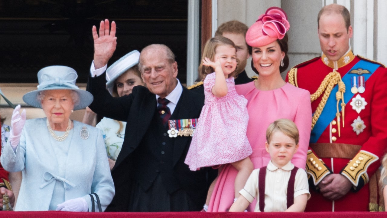 Queen's Touching Gesture to Princess Charlotte