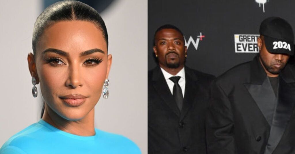 Kim Kardashian’s Exes Kanye West and Ray J Reunite on the Red Carpet