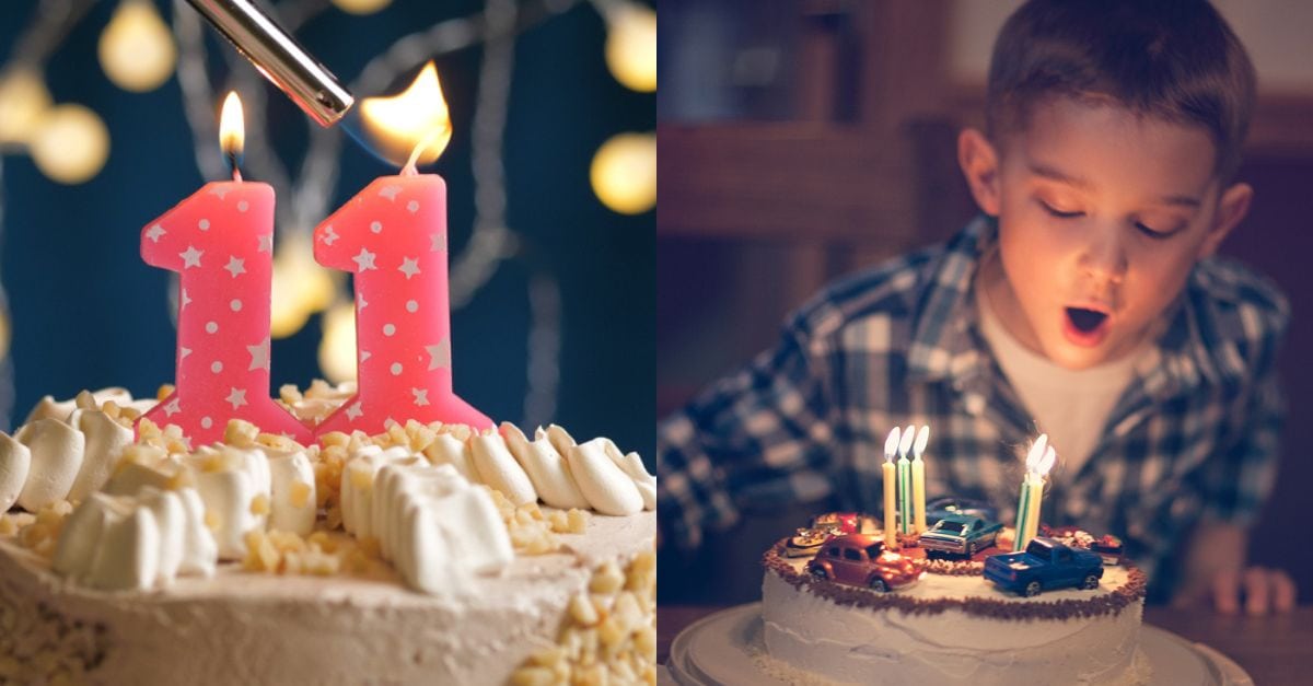 Boy Born at 11:11AM on November 11 in 2011 Celebrates 11th Birthday