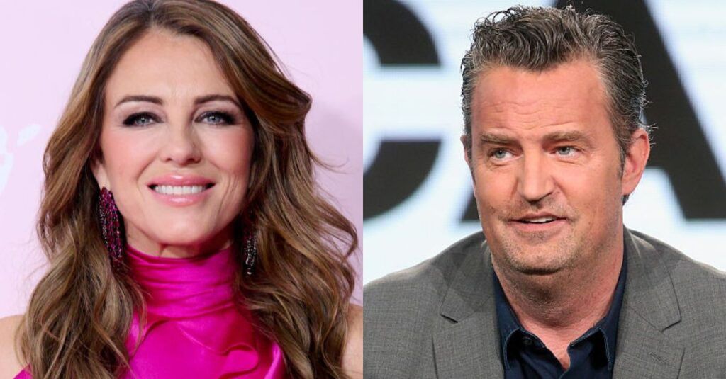 Elizabeth Hurley Calls Working With Matthew Perry a ‘Nightmare'