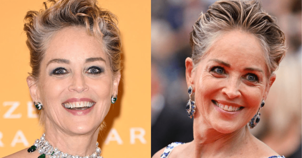 Sharon Stone Celebrates 65th Birthday With Dramatic New Look