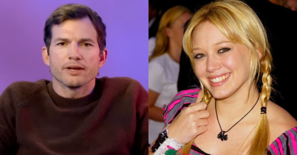 Ashton Kutcher’s Comments on Underage Hilary Duff