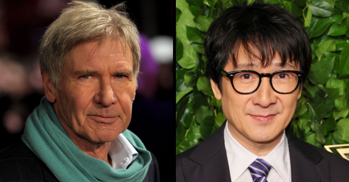 Harrison Ford Reunites With Indiana Jones Co-star Ke Huy Quan Harrison Ford Reunites With Indiana Jones Co-star Ke Huy Quan
