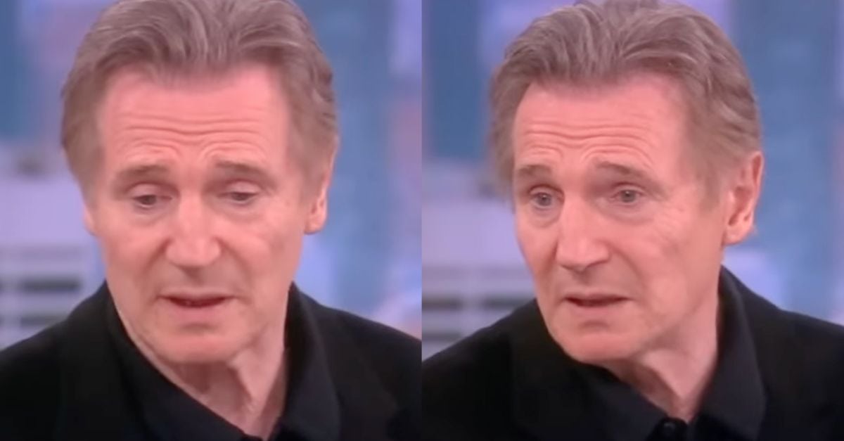 Liam Neeson Says He Felt ‘Uncomfortable’ Being a Guest on The View