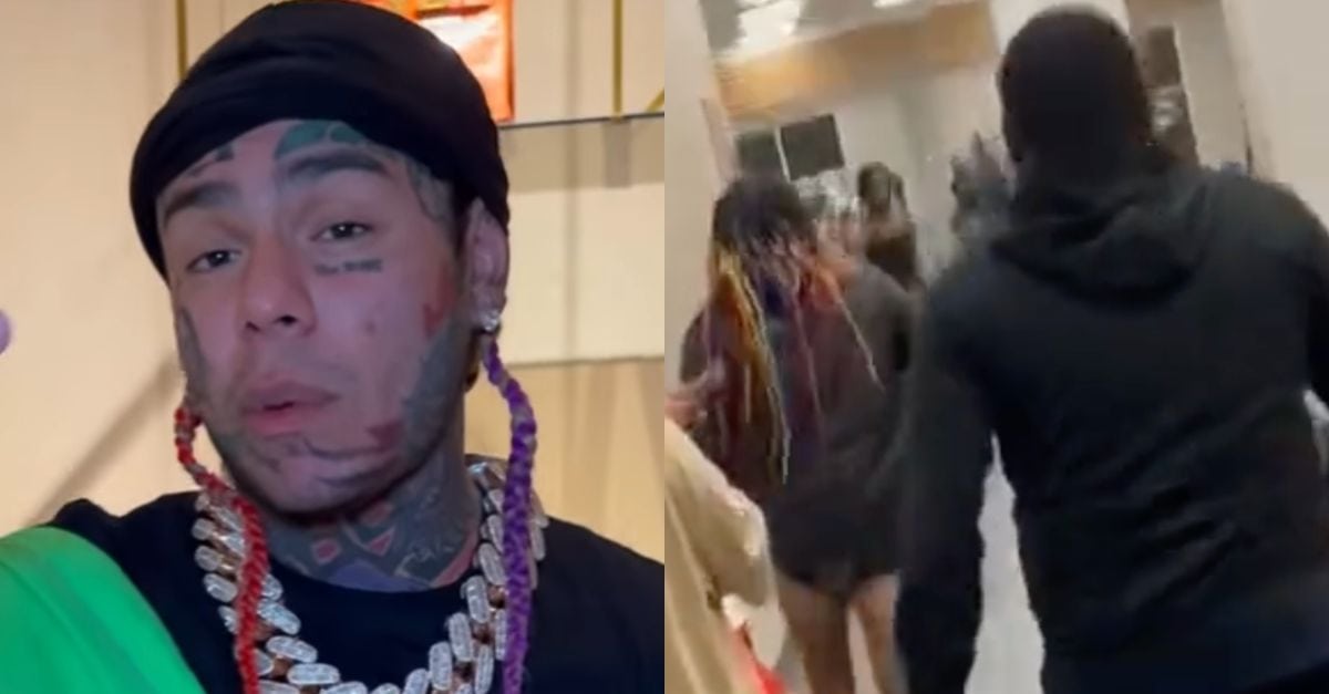 Tekashi 6ix9ine's Bodyguard Challenges His Attackers to Fight