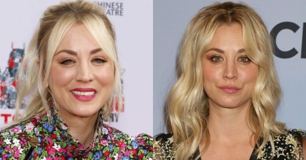 Pregnant Kaley Cuoco Showed Off Growing Baby Bump