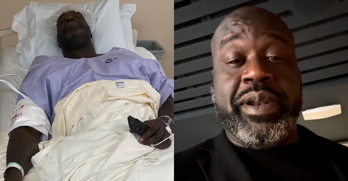 Shaquille O'Neal Sparks Concern by Sharing Photo in Hospital
