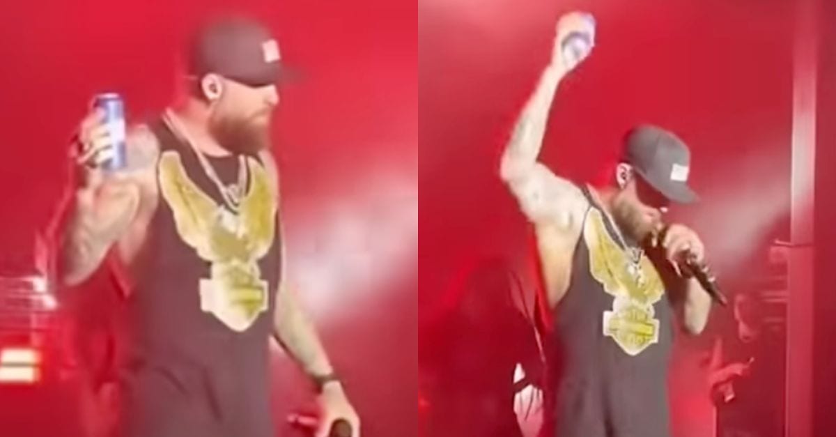 Country Star Destroys Bud Light Can After It's Thrown On Stage And ...
