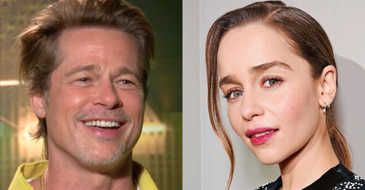 Brad Pitt Once Bid £120k for a Night with Emilia Clarke