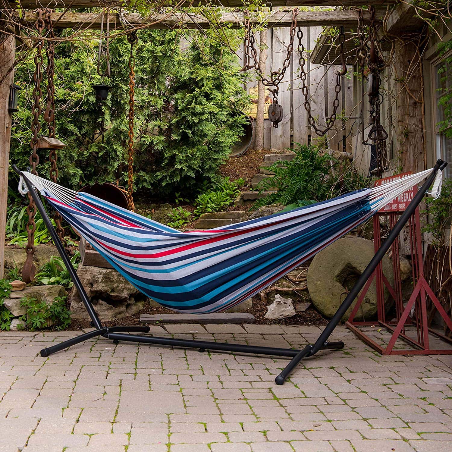 Swing in style with Vivere's Double Cotton Hammocks! Discover the best ...