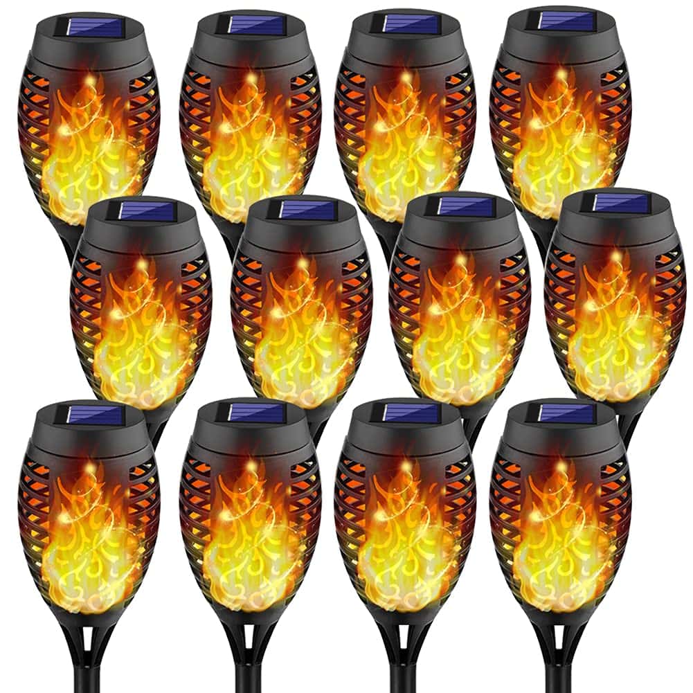 Illuminate your garden with Solar Torch Lights! Discover the stunning ...
