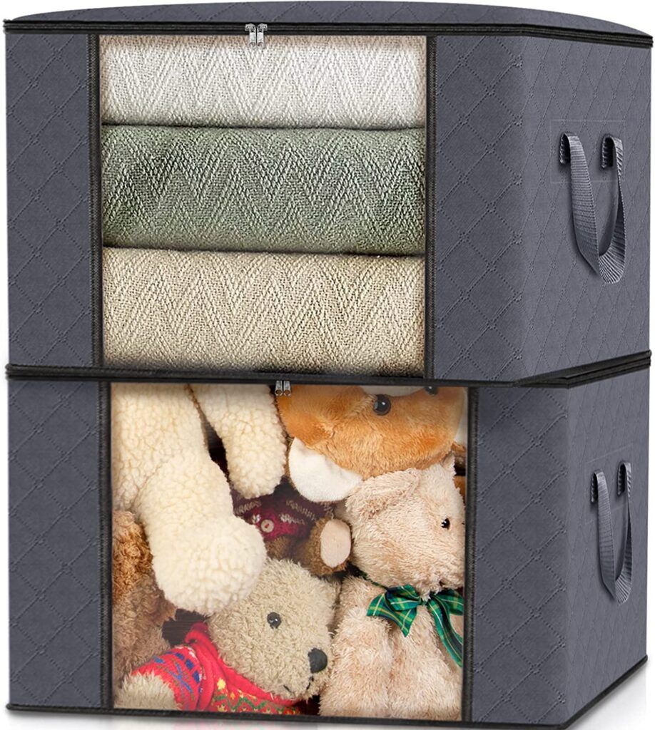Clothes storage totes store