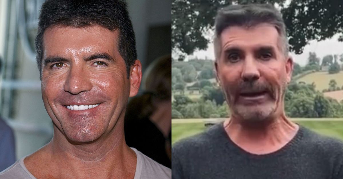 Simon Cowell Leaves Fans Baffled With His Radically Different Facial ... Simon Cowell Leaves Fans Baffled With His Radically Different Facial ...