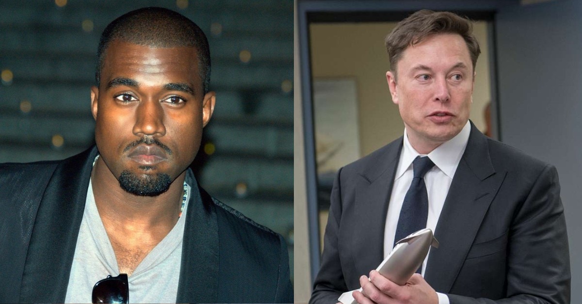Kanye West Sends Bizarre Text Message Rant To Elon Musk