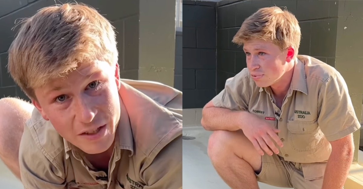 Steve Irwin’s Son Fights Back Tears As He Achieves Conservation ...