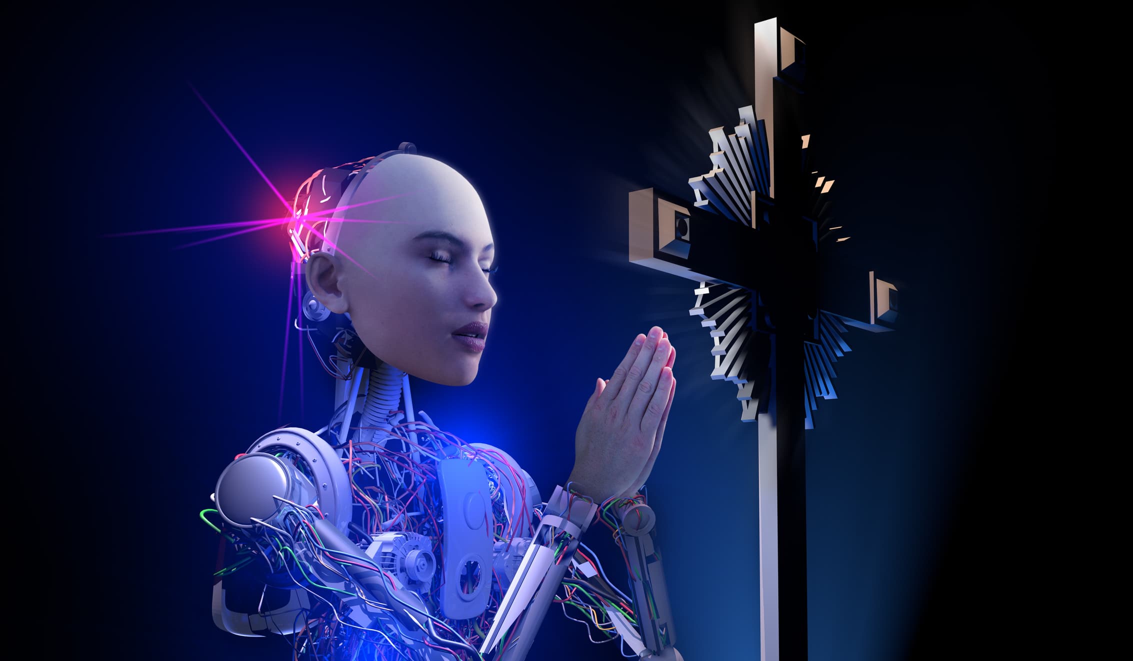 Hundreds Attend AI Church Service to See If Technology Gives Access to ...