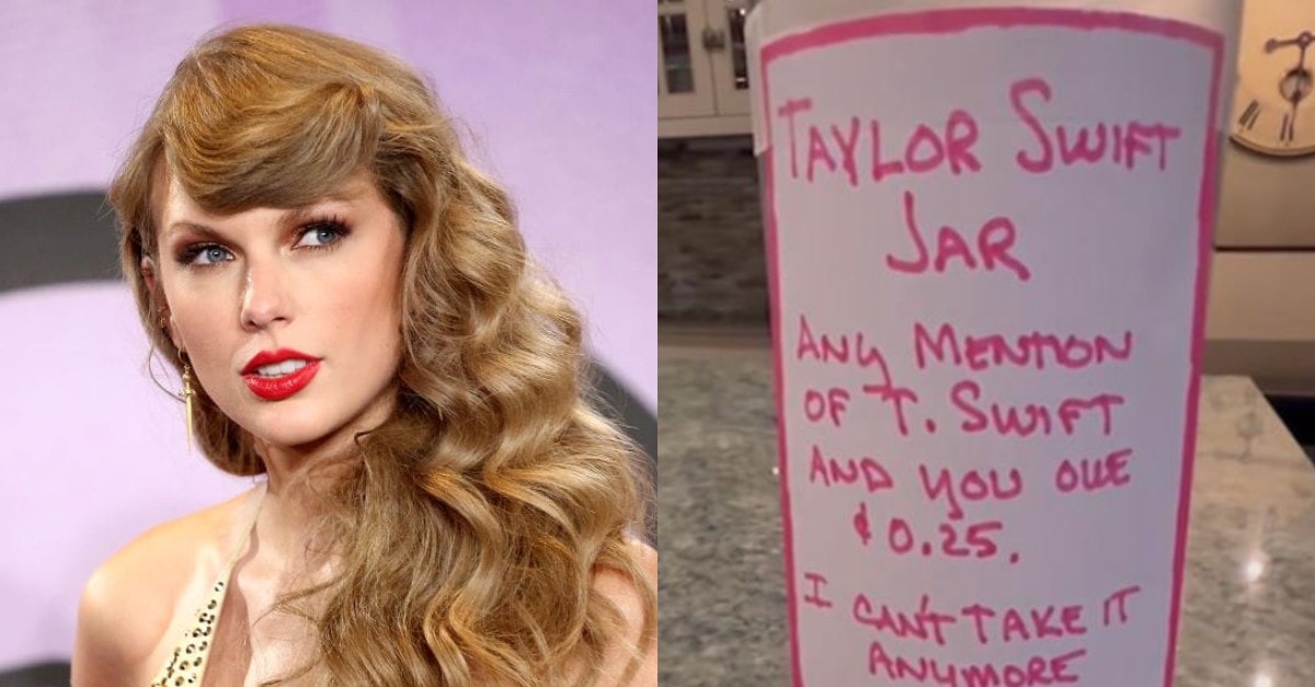 Taylor Swift Money Jar Goes Viral, Husband Makes Wife Pay For Taylor Talk