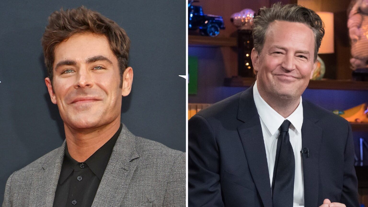 Zac Efron Honored Matthew Perry In Emotional Walk of Fame Speech ...