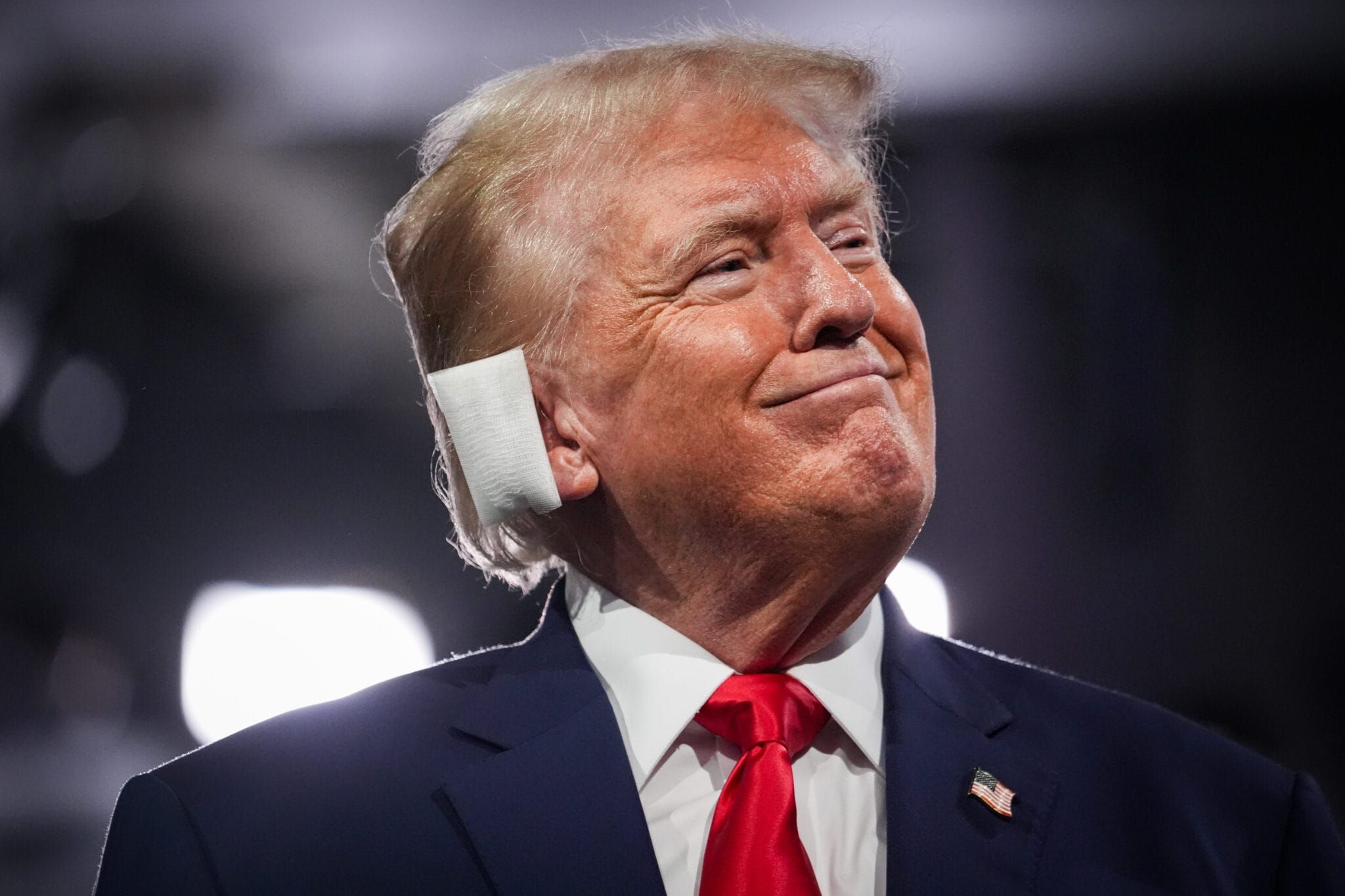 Trump Supporters Are Wearing Ear Bandages In Solidarity With Former ...