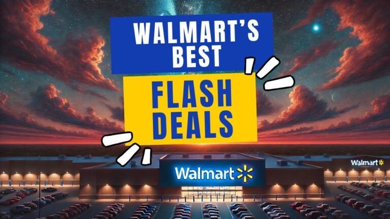 Walmart's Best Flash Deals (LIVE!) Shopping - 22 Words
