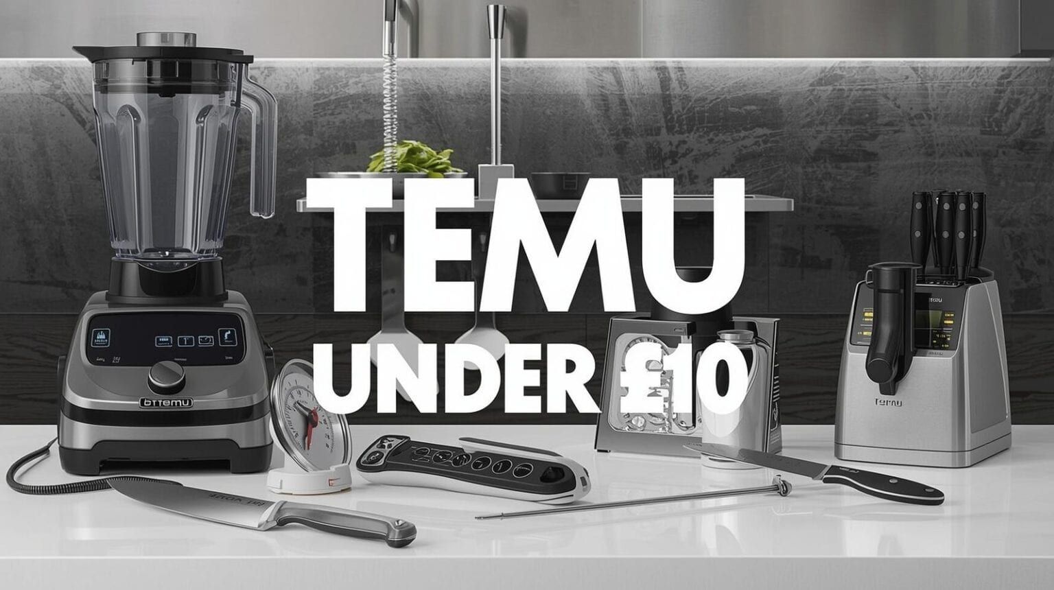 Tenner Treats: Top-Tier Temu Kitchen Finds for Under £10 👨‍🍳 Shopping ...