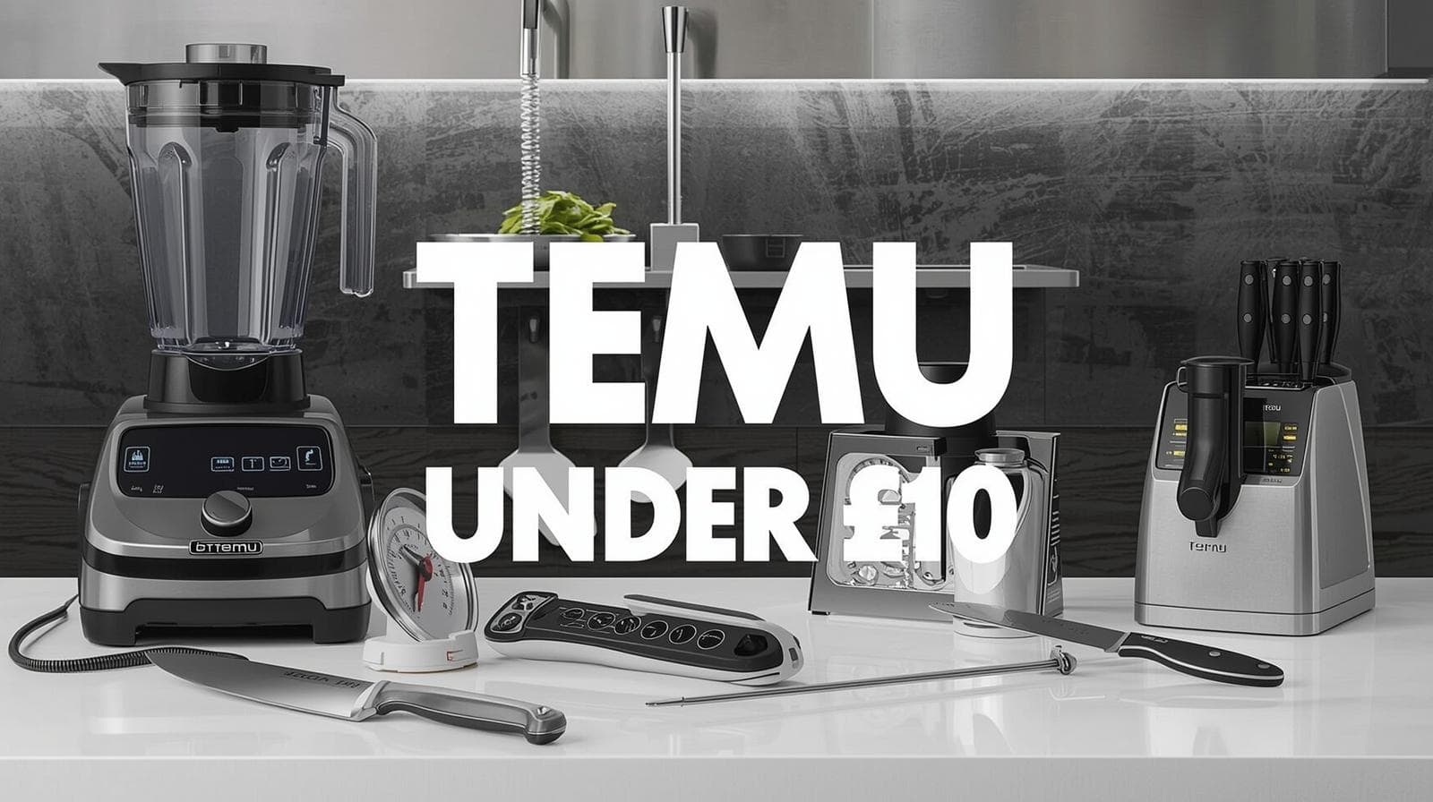 Tenner Treats: Top-Tier Temu Kitchen Finds for Under £10 👨‍🍳 Shopping ...