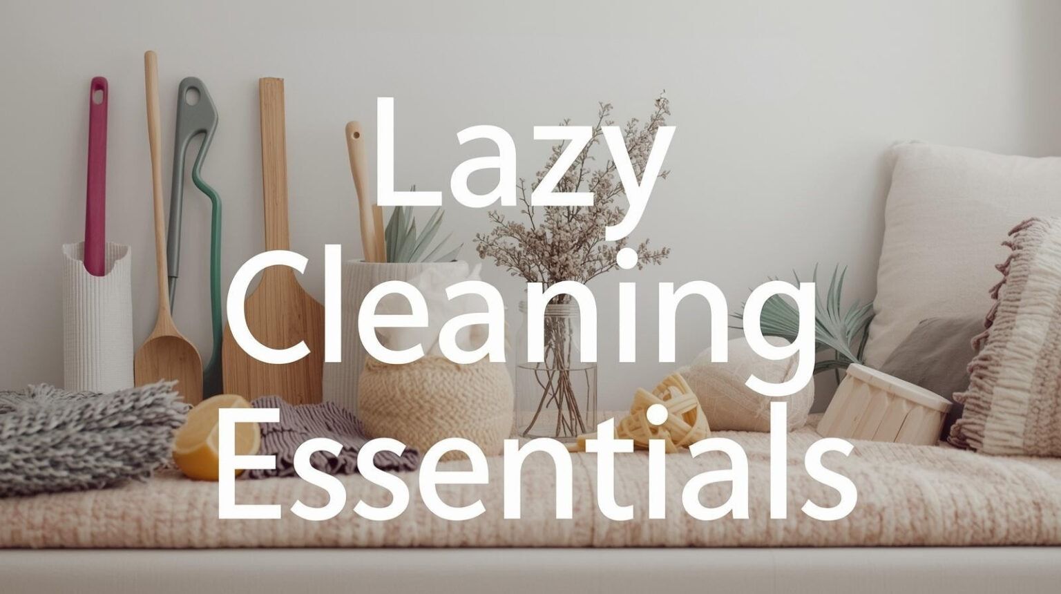 The Lazy Person's Guide to Keeping a Clean House 🧼 Shopping - 22 Words