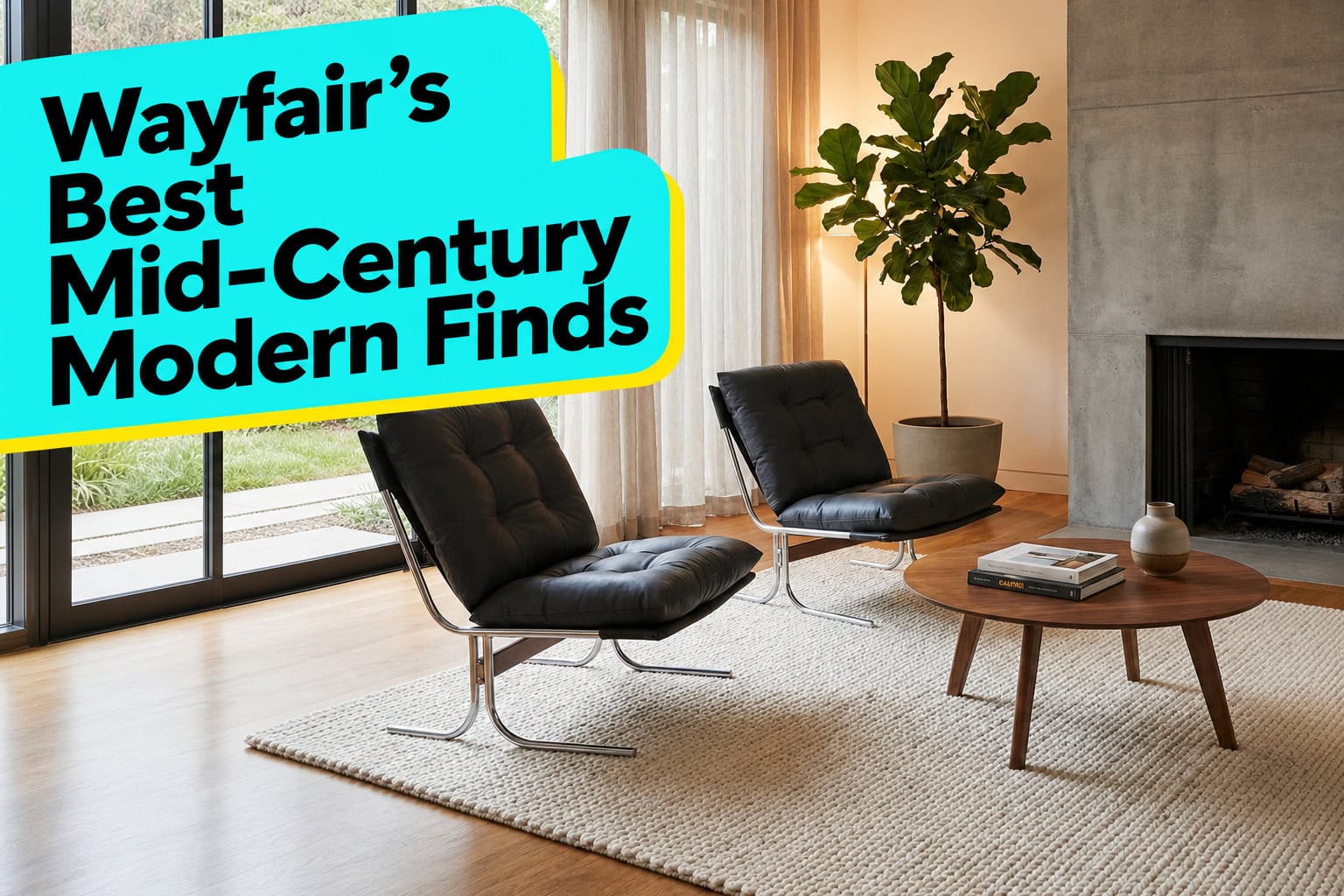Solid Wood, Smooth Lines, and Classic Style: Wayfair's Best Mid-Century ...